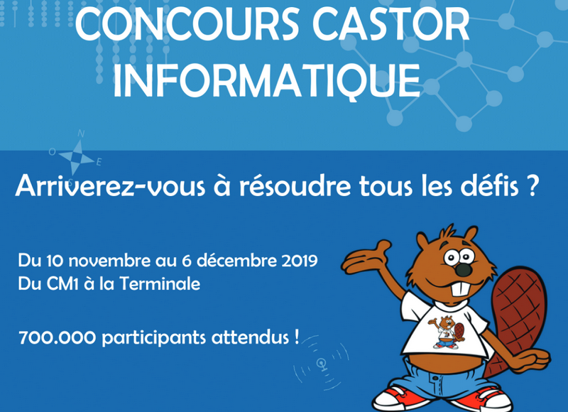 Concours CASTOR Informatique - Actualités - LYCEE GENERAL JOSEPH SAVERNE